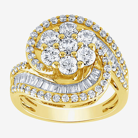 Click here for Diamond Blossom (G / Si2) Womens 2 CT. T.W. Lab Gr... prices