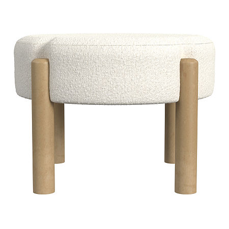 Click here for Luna Upholstered Ottoman  One Size  Beige prices