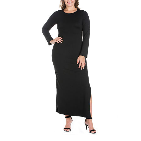 Click here for 24seven Comfort Apparel Womens Long Sleeve Plus Ma... prices