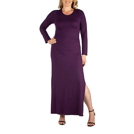 Click here for 24seven Comfort Apparel Womens Plus Long Sleeve Ma... prices