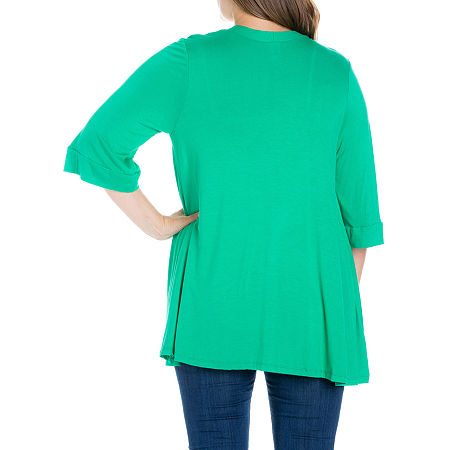 Click here for 24seven Comfort Apparel Womens Plus Midweight Soft... prices