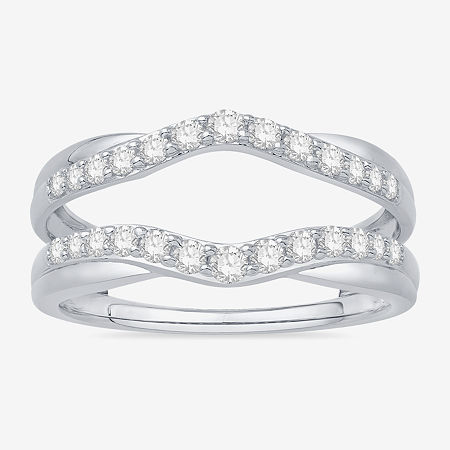 Click here for Womens 1/2 CT. T.W. Natural White Diamond 10K Whit... prices