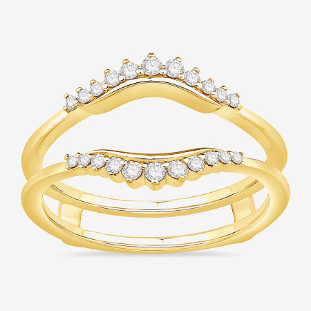Click here for Womens 1/5 CT. Natural White Diamond 10K Gold Wedd... prices