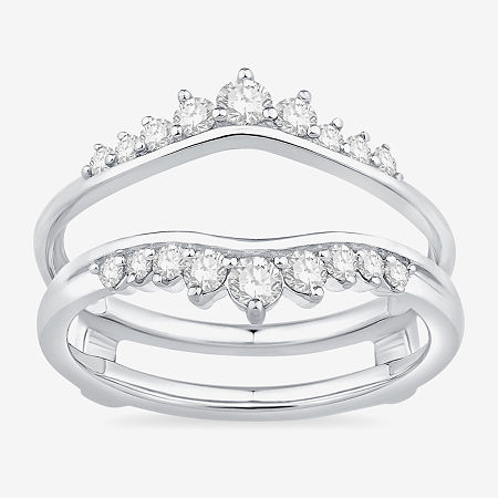 Click here for Womens 1/2 CT. T.W. Natural White Diamond 10K Whit... prices