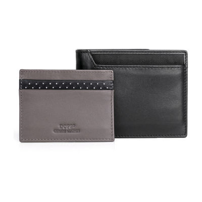J. Buxton Mens RFID Blocking Bifold Wallet, Color: Black - JCPenney
