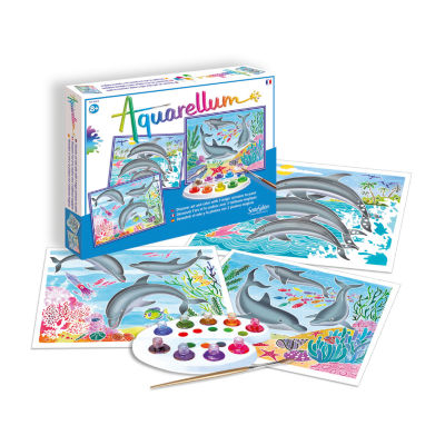 Sentosphere Usa Aquarellum Large - Dolphins Board Game - JCPenney