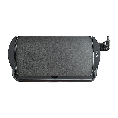 Click here for Cooks 10 x 19 Non-Stick Griddle  One Size  Black prices