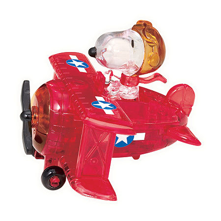 Click here for BePuzzled 3D Crystal Puzzle - Peanuts Snoopy Flyin... prices