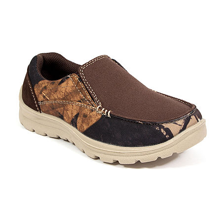 Deer Stags Little Boys Alvin Lightweight Slip-On Sneakers - Brown Camo