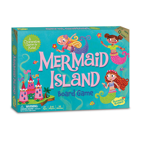 Click here for Peaceable Kingdom Mermaid Island Board Game Board... prices