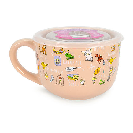 Click here for Disney Collection Princess 24 Oz Soup Mug With Lid... prices