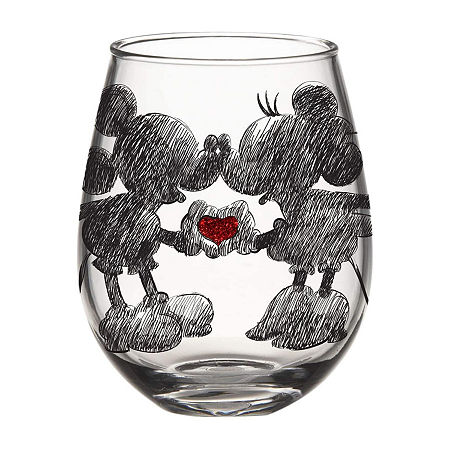 Click here for Disney Collection Mickey & Minnie 20 Oz Glass Juic... prices