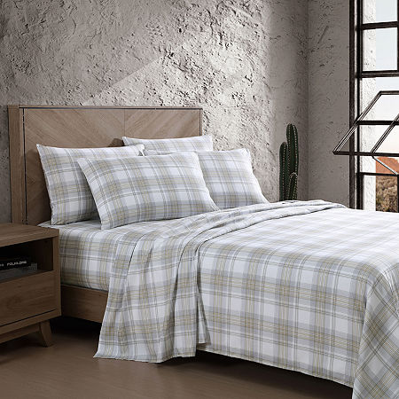 Click here for Wrangler Dayton Valley Plaid Microfiber Sheet Set prices