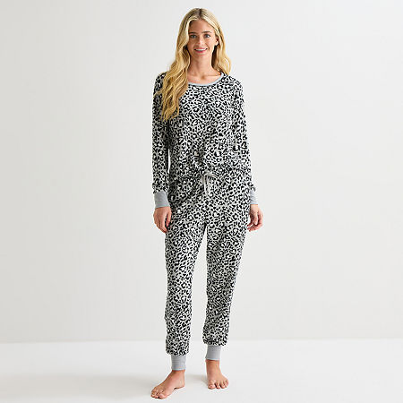 Click here for Sleep Chic Womens Fleece Crew Neck Long Sleeve 2-p... prices