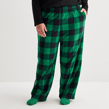 Click here for Sleep Chic Womens Fleece Pajama Pants With Sock  S... prices