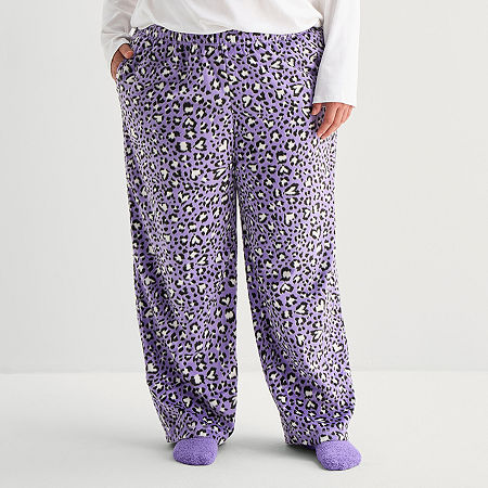 Click here for Sleep Chic Womens Fleece Pajama Pants With Sock  3... prices