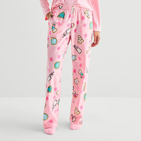 Click here for Sleep Chic Womens Fleece Pajama Pants With Sock  P... prices