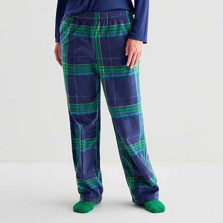 Click here for Sleep Chic Womens Fleece Pajama Pants With Sock  P... prices