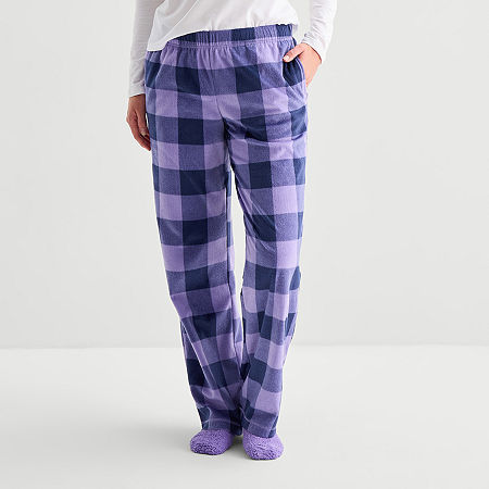 Click here for Sleep Chic Womens Fleece Pajama Pants With Sock  P... prices
