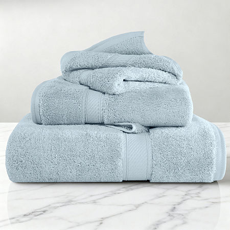 Click here for Superior 100 Egyptian Cotton 3-Pc Towel Set - Ligh... prices