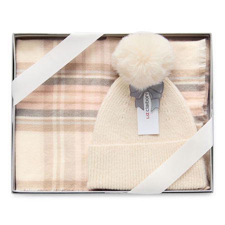 Click here for Liz Claiborne Plaid Boxed 2-pc. Cold Weather Set... prices