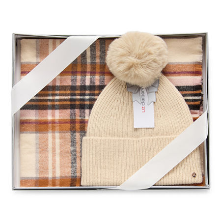 Click here for Liz Claiborne Plaid Boxed 2-pc. Cold Weather Set... prices