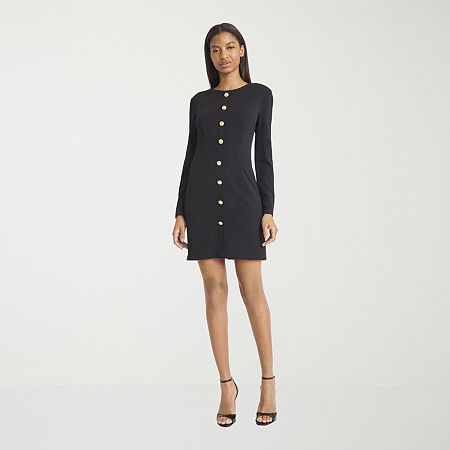 Click here for Donna Morgan Womens Long Sleeve Sheath Dress  2  B... prices