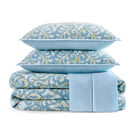 Click here for Waverly Waverly Kensington 4pc Quilt Set 4-pc. Qui... prices