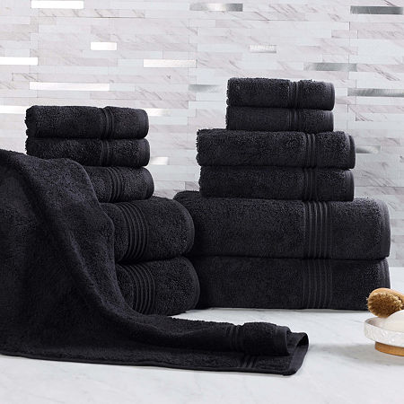 Click here for Superior Egyptian Cotton 12-Pc. Towel Set - Black prices