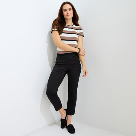 Click here for Liz Claiborne Womens Ankle Mid Rise Ankle Pant  4... prices