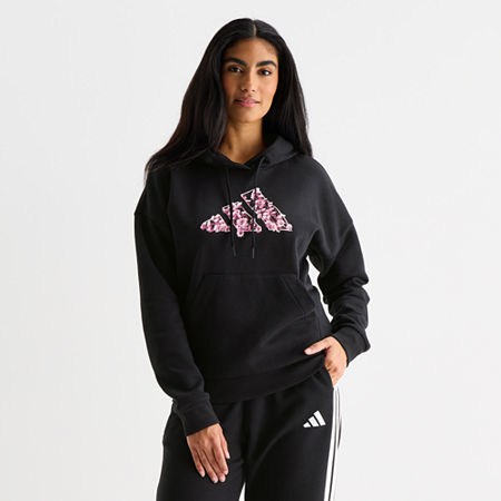 Click here for adidas Womens Long Sleeve Fleece Active Hoodie  Me... prices
