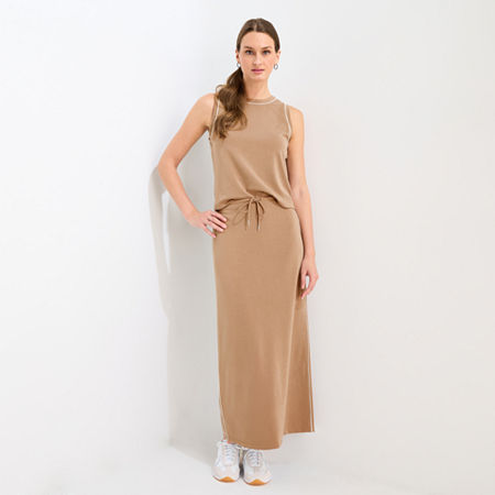 Click here for Stylus Womens High Rise Maxi Skirt  Large  Brown prices