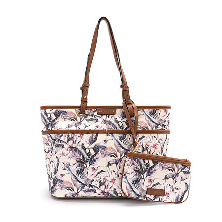 Click here for Rosetti Tessa Woven Tote - Fairy Floral prices