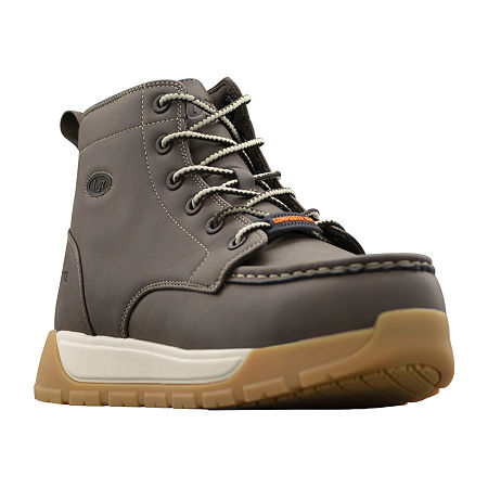 Click here for Lugz Mens Slip Resistant Flat Heel Work Boots  8 1... prices