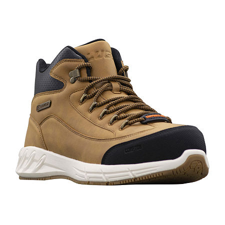 Click here for Lugz Rapid Composite Toe Mens Slip Resistant Flat... prices