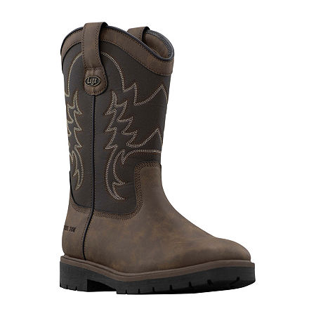 Click here for Lugz Cowboss Steel Toe Mens Block Heel Boots  9 1/... prices