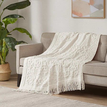 Click here for Madison Park Chloe Tufted Cotton Chenille Throw  5... prices