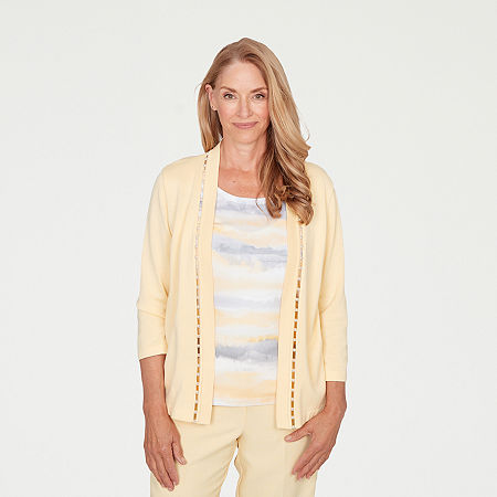 Click here for Alfred Dunner Al Fresco Womens 3/4 Sleeve Layered... prices