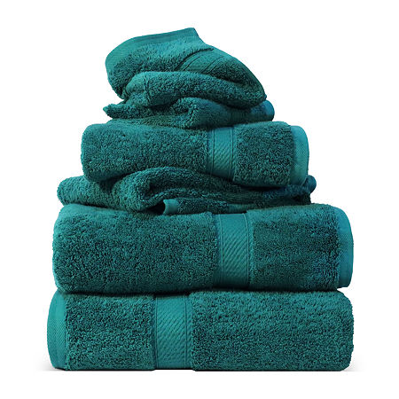 Superior 100 Egyptian Cotton 6-Pc Towel Set - Teal