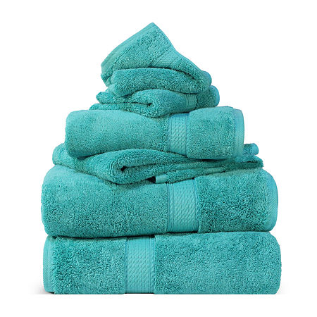 Superior 100 Egyptian Cotton 6-Pc Towel Set - Turquoise