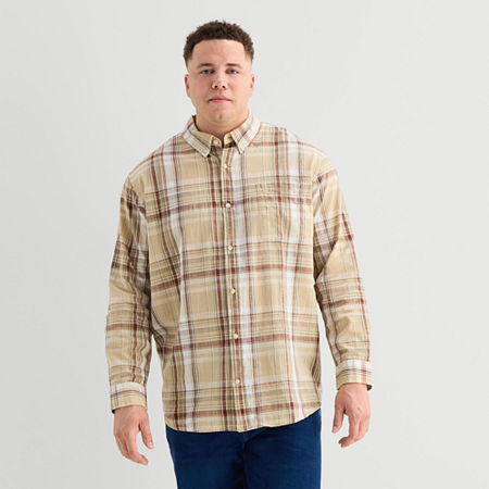 Click here for mutual weave Mens Long Sleeve Classic Fit Big and... prices