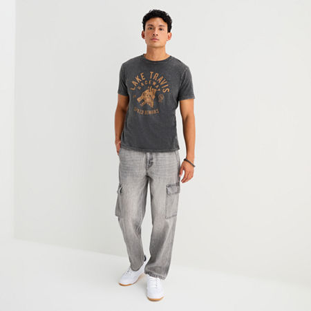 Click here for Arizona Mens Loose Fit Jean  36 32  Gray prices