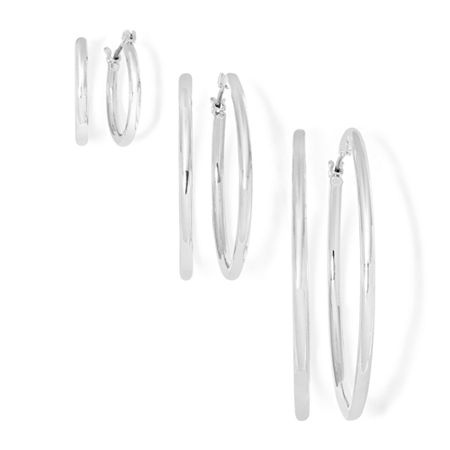 Click here for Mixit Womens Hypoallergenic 3 Pair Earring Set  On... prices