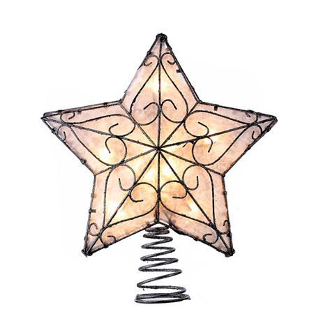 Click here for Kurt S. Adler UL 10-Light Trimmed Capiz Inspired S... prices