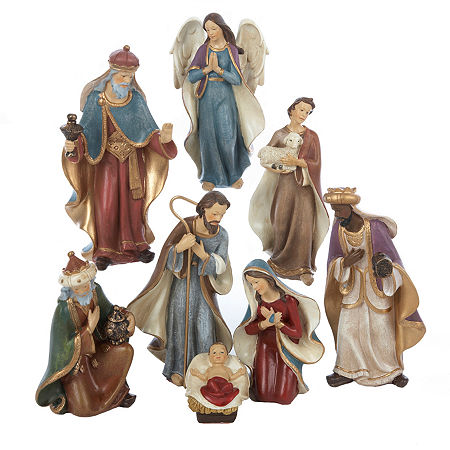 Click here for Kurt Adler 6.25-Inch Resin Nativity Set of 8 Piece... prices