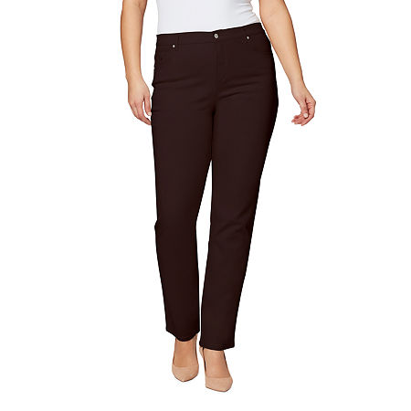 Click here for Gloria Vanderbilt Amanda Womens Plus Classic Twill... prices