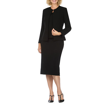 Click here for Giovanna Signature 3-pc. Skirt Suit-Plus  14w  Bla... prices
