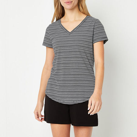 Click here for Stylus Womens V Neck Short Sleeve T-Shirt  Small... prices