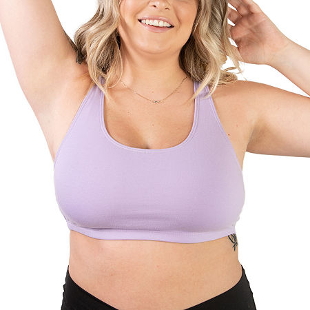 Click here for Leading Lady The Serena Wirefree Cotton Racerback... prices