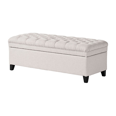 Click here for Juliana Tufted Upholstered Ottoman  One Size  Gray prices